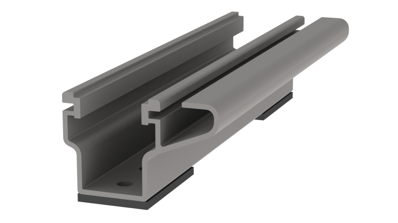 K2 MicroRail TR, w/EPDM | 4 agujeros | 4000184