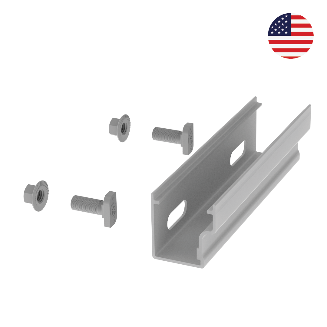 Rail Connector CR 44-X, Set, DC | Mill | 4000051-US